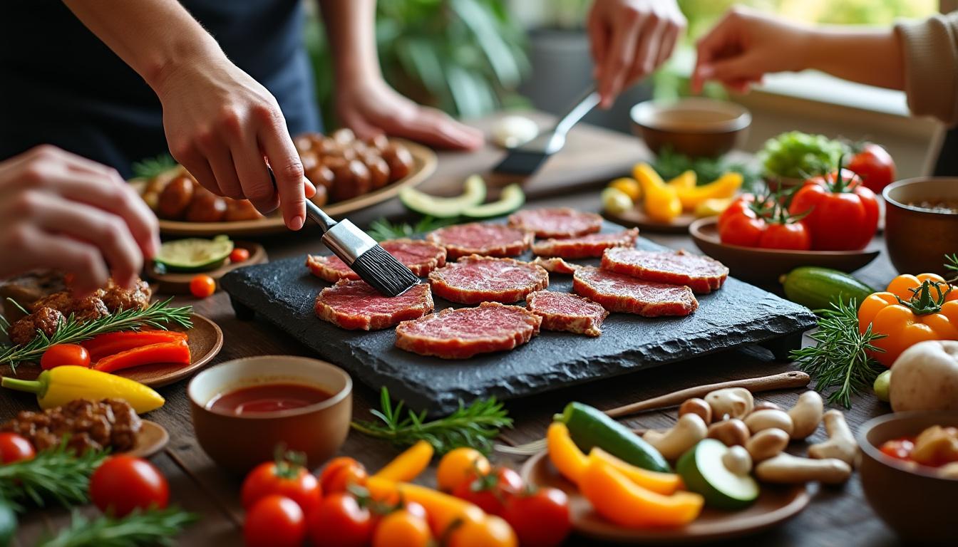 Pierrade : guide complet pour réussir un repas convivial et savoureux ...