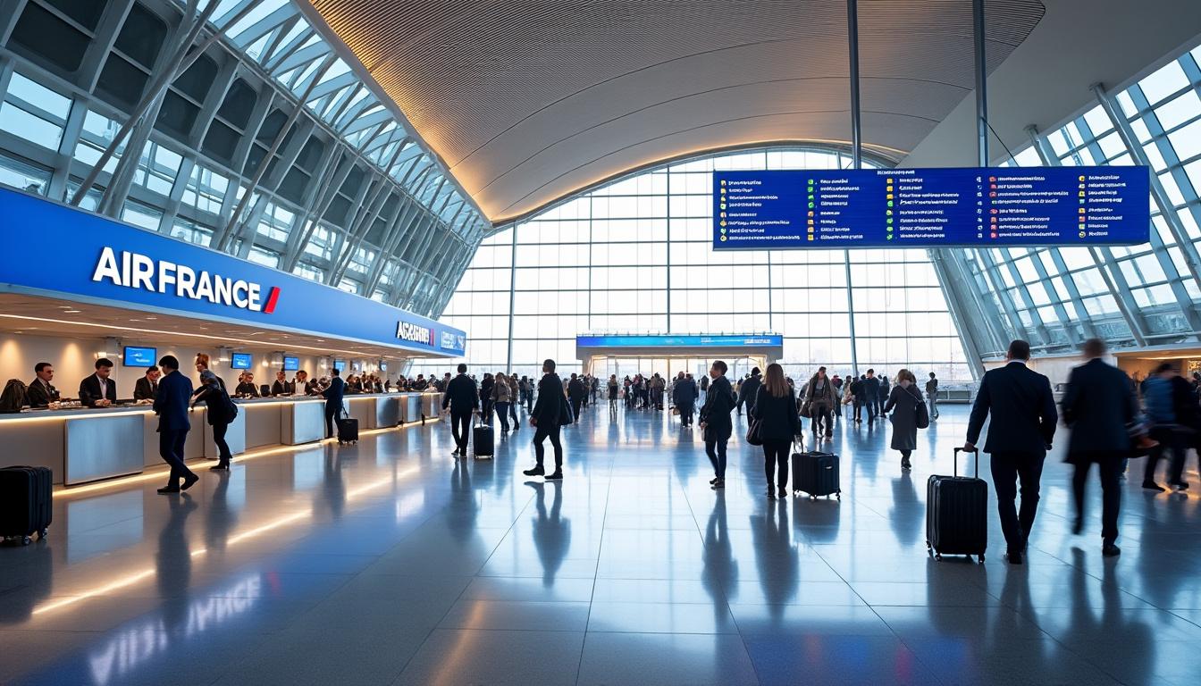 Terminal Air France CDG : guide des départs et arrivées Roissy ...